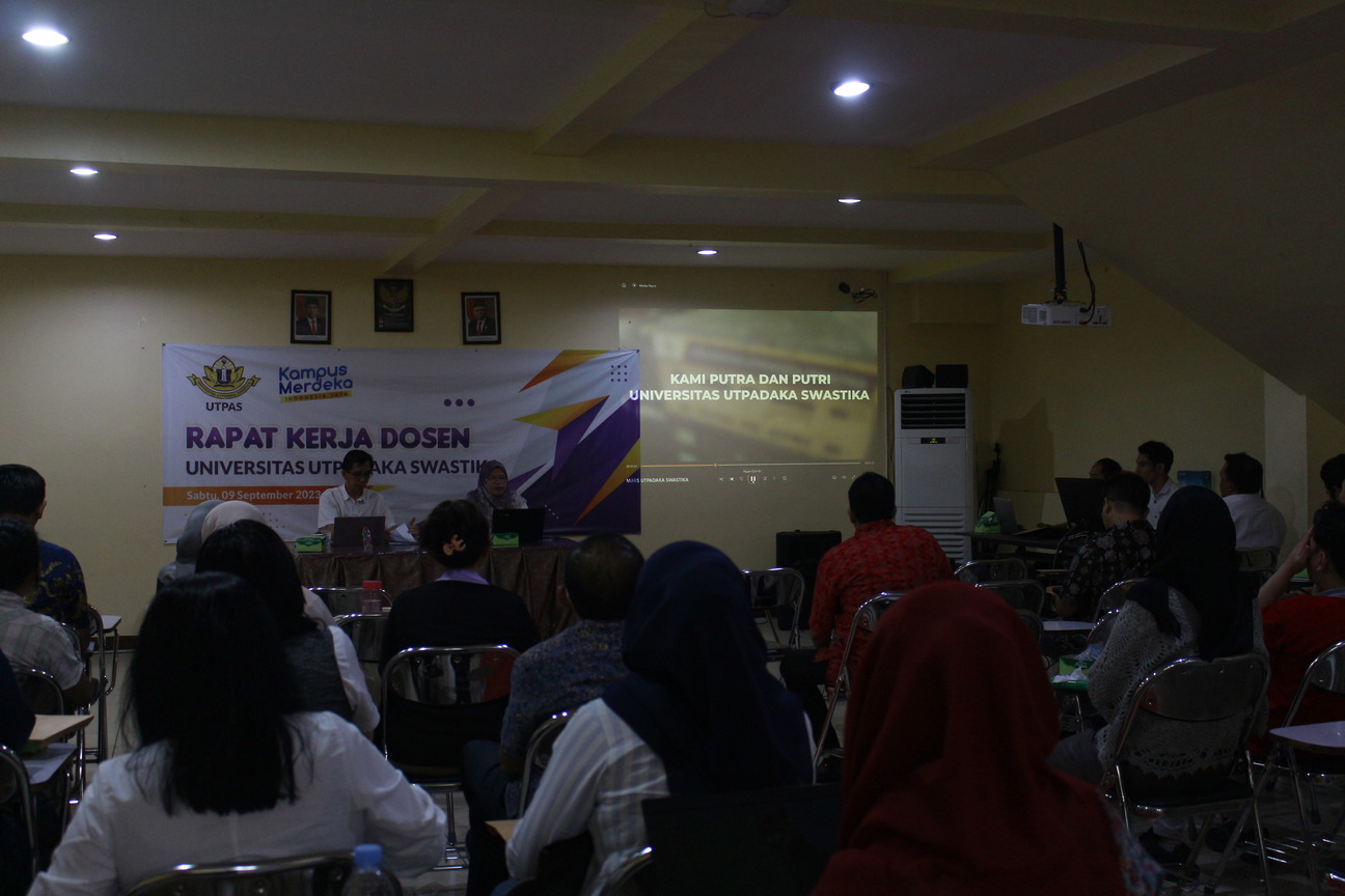 Rapat Kerja Dosen Universitas Utpadaka Swastika (UTPAS) – Kilas Universitas Utpadaka Swastika