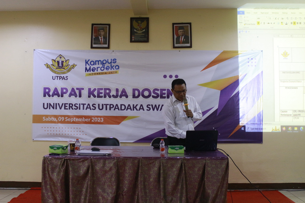 Rapat Kerja Dosen Universitas Utpadaka Swastika (UTPAS) – Kilas Universitas Utpadaka Swastika